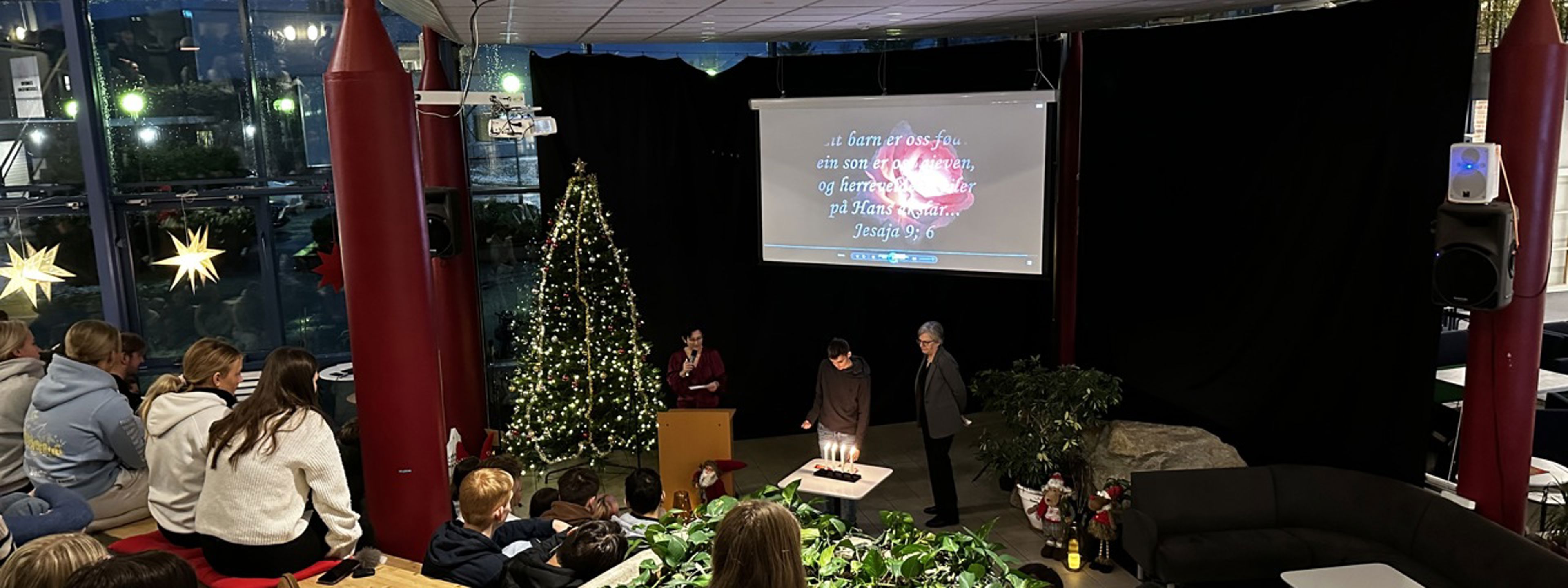 Stemningsfull juleavslutning