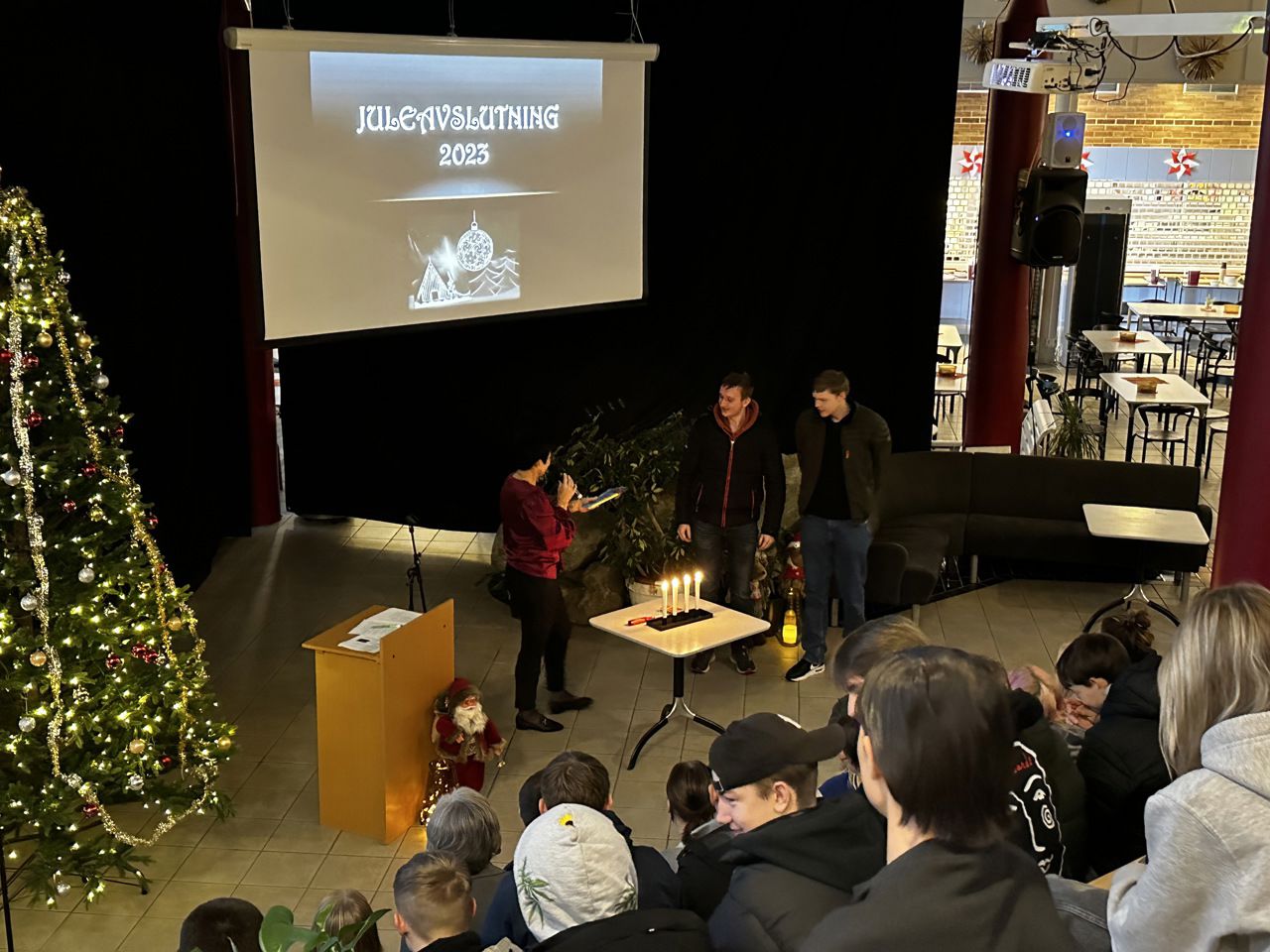 Stemningsfull juleavslutning